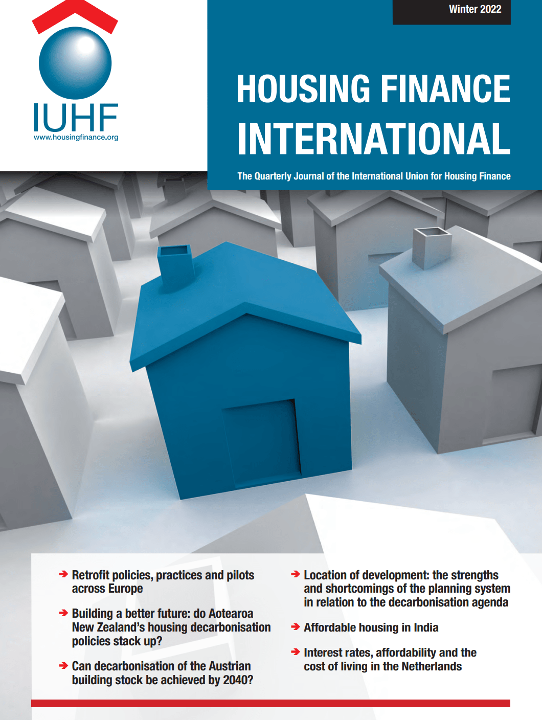 Housing Finance International publishes article Saskia van Balen ...